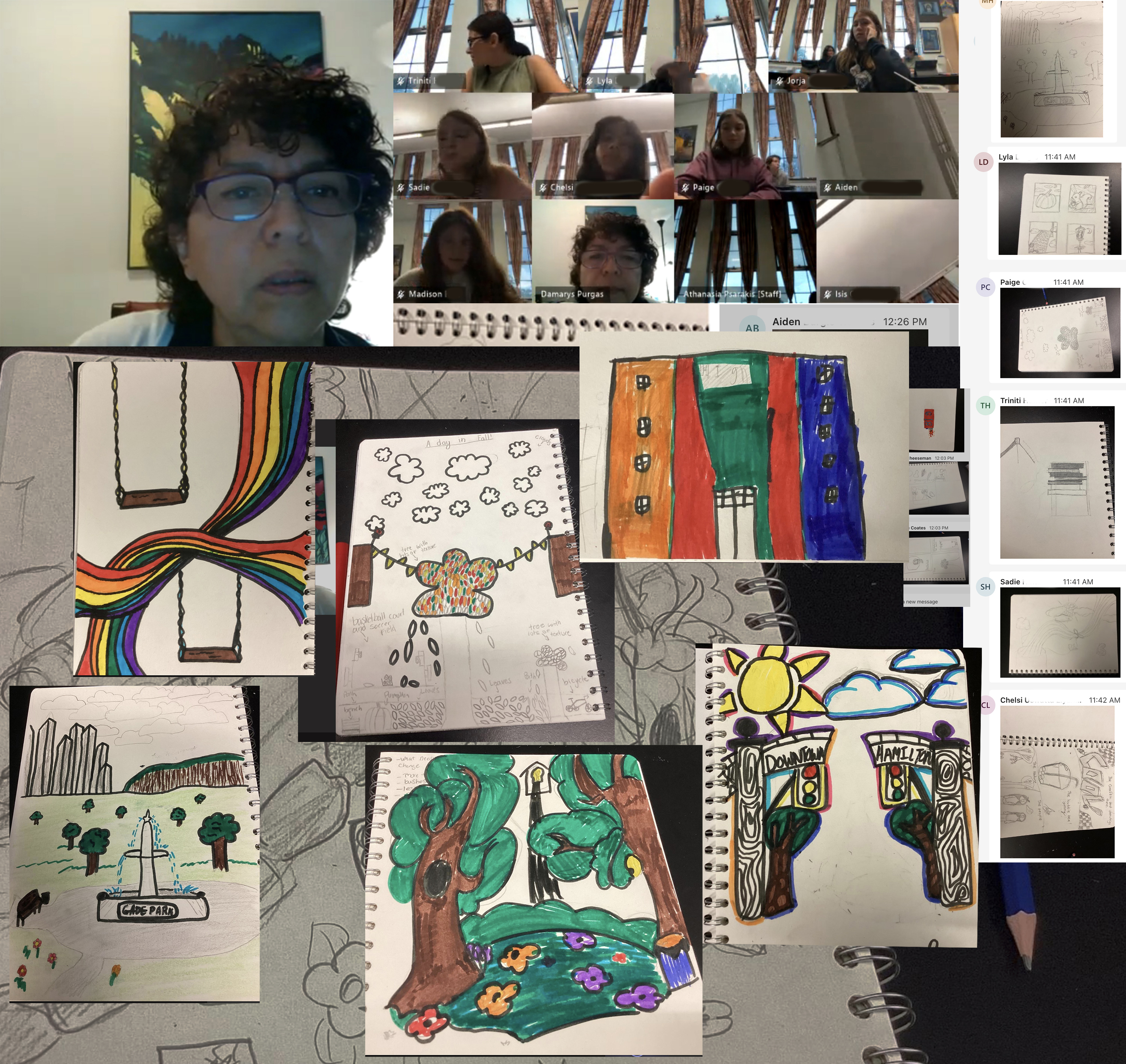 Creative Commons Wall – Red Tree Artists' Collective
