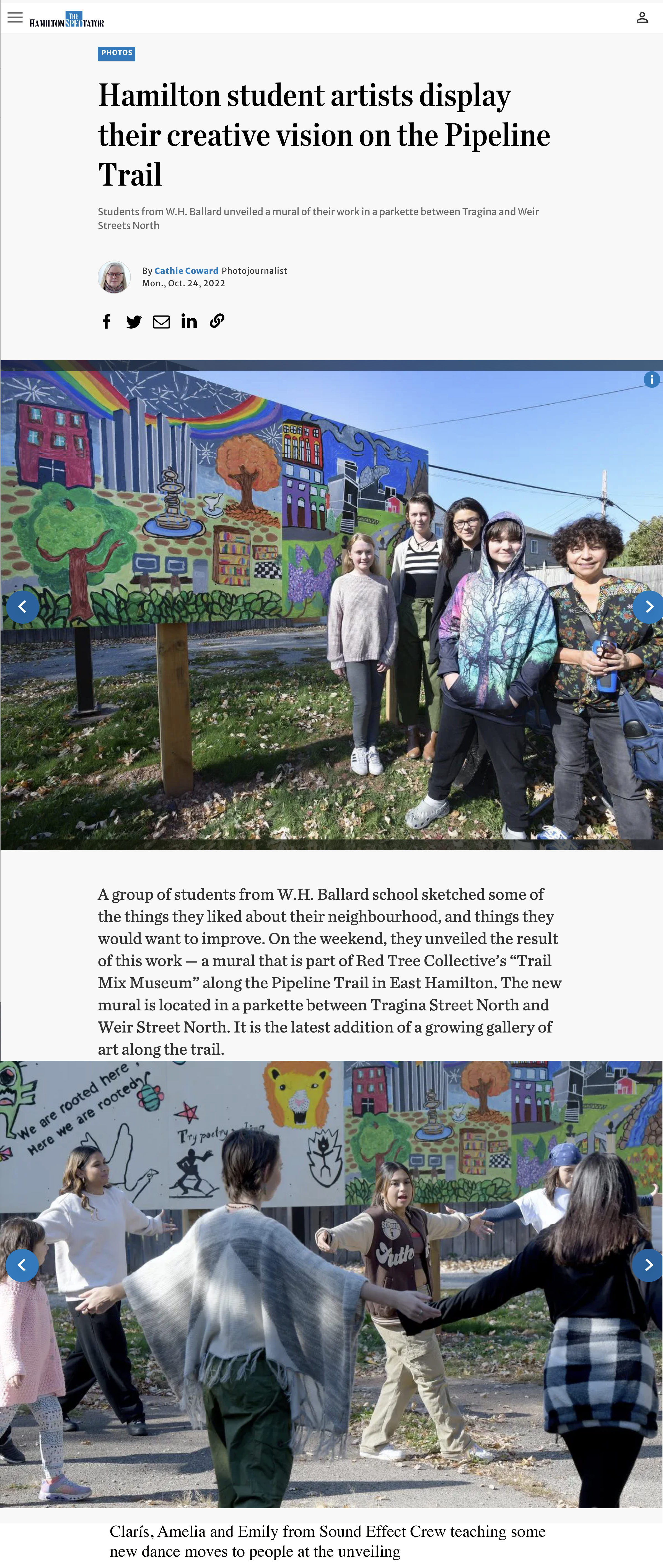 Creative Commons Wall – Red Tree Artists' Collective